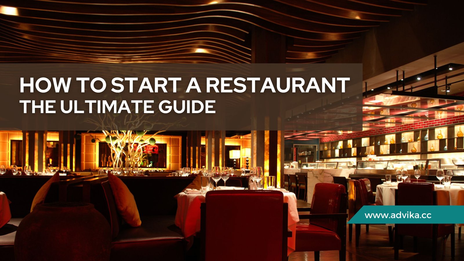 How to Start a Restaurant